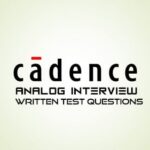 Important Interview Analog Circuits Questions - VLSI UNIVERSE